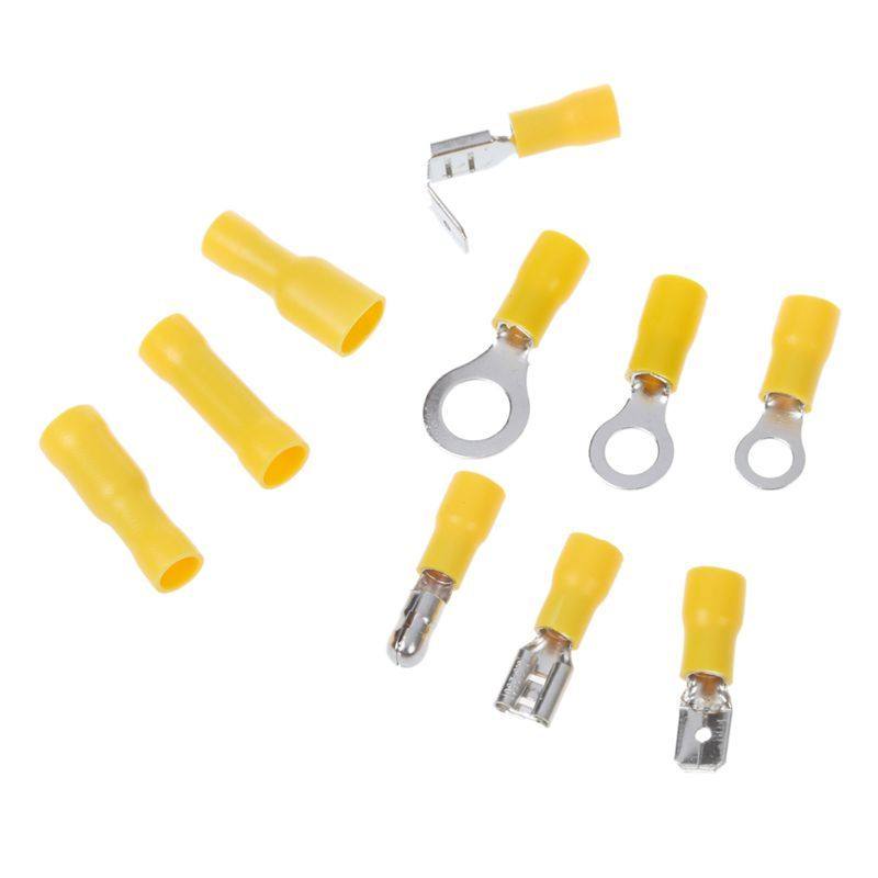 480pc- Assorted Crimp- Insulated Terminals Electrical Wiri_虎窝淘