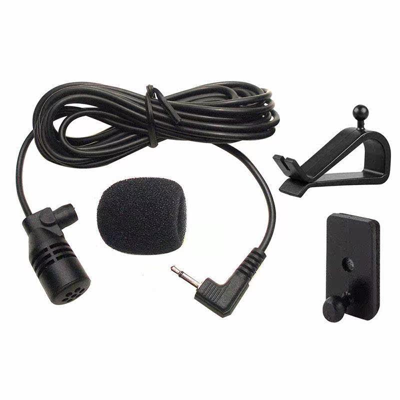 Vehicle Microphone For Car Pioneer Stereos DVD Audio Mic Con_虎窝淘