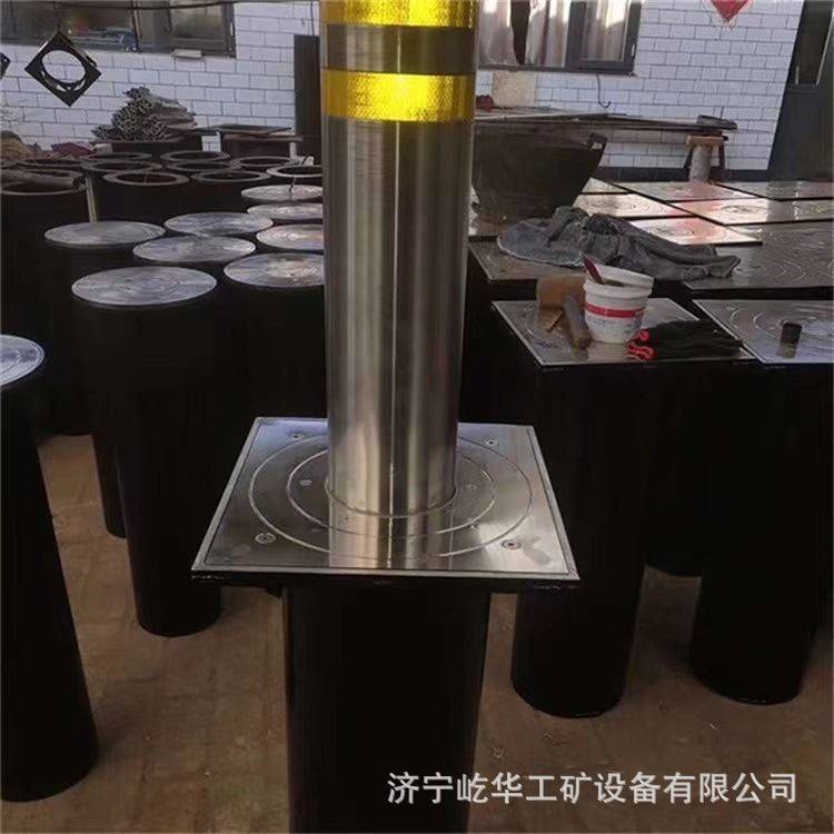 新电动升降柱学校门口全自动液压防撞柱停车场不锈钢伸缩路桩促_虎窝淘