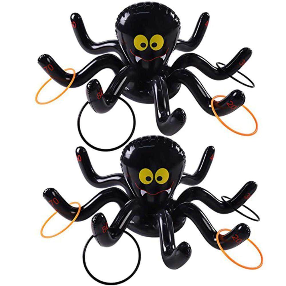 Ring with Game Set Inflatable Rings Spiders Halloween Toss - 玩具/模型/动漫/早 ...