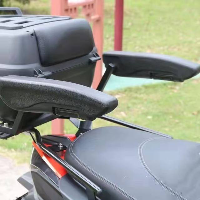 Motorcycle rear seat safety armrest foldable children's rally electric ...
