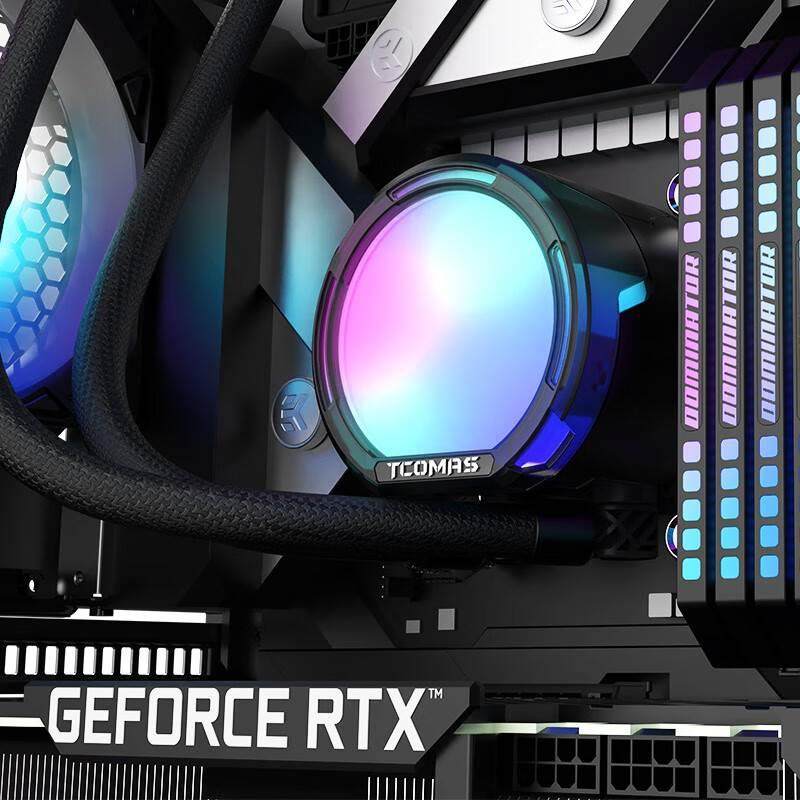 钛钽(TCOMAS) SJ-A080 A100E 360一体式CPU水冷散热器钛坦泰坦_虎窝淘