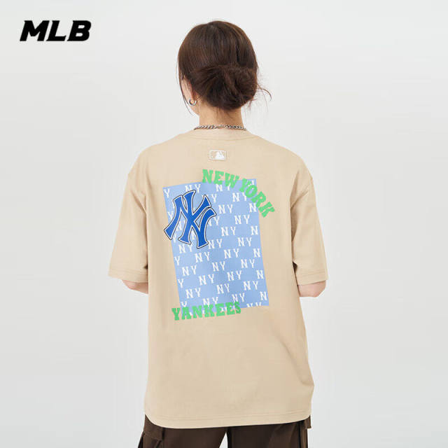 MLB sports T-shirts for men and women couples same style old-fashioned ...