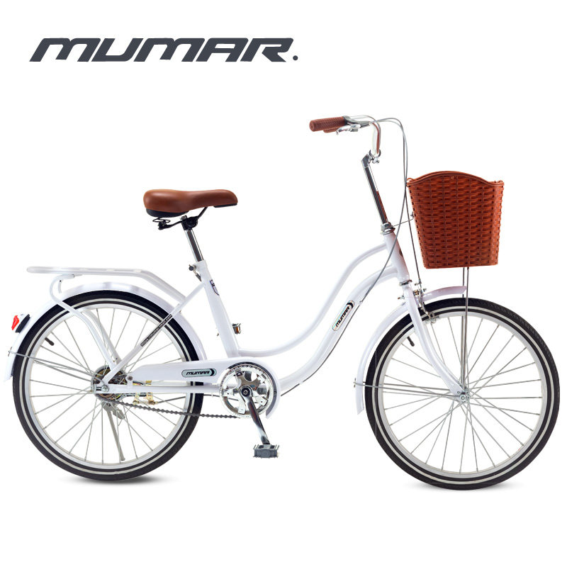 美国牧马人mumar自行车女城市成人淑女单车22寸男学生轻便通勤车_虎窝淘