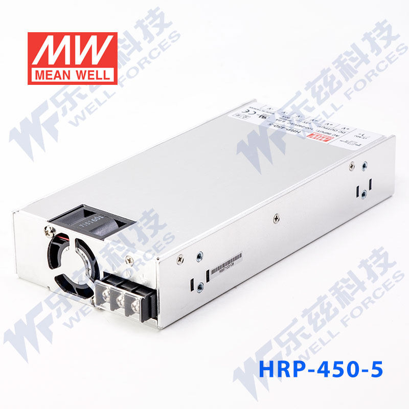 HRP-450-5台湾明纬450W5V高性能开关电源90A线损补偿高能效_虎窝淘