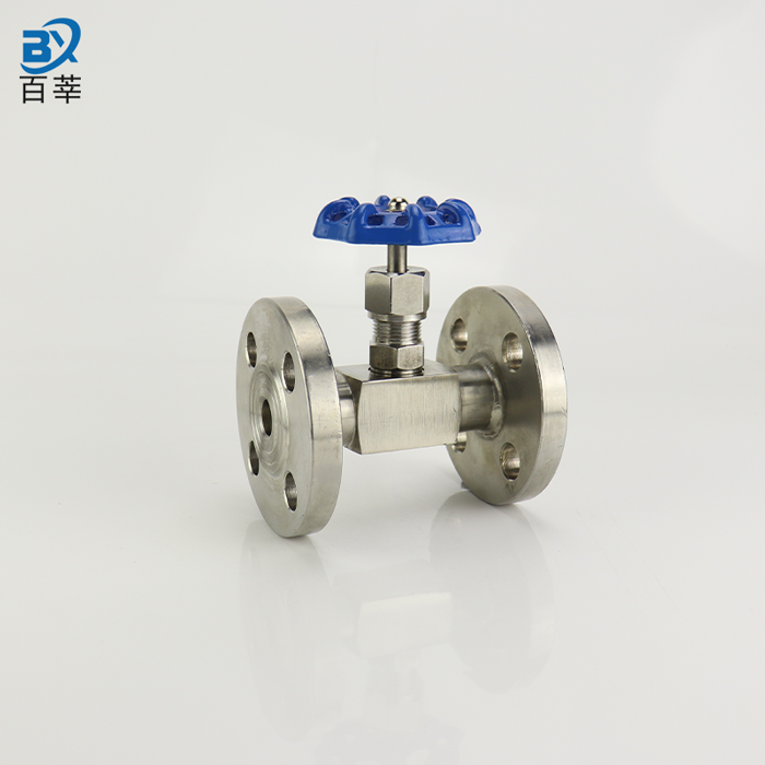 J41W-16P/J43W-16P不锈钢法兰针型阀法兰截止阀 304 316针型阀_虎窝淘