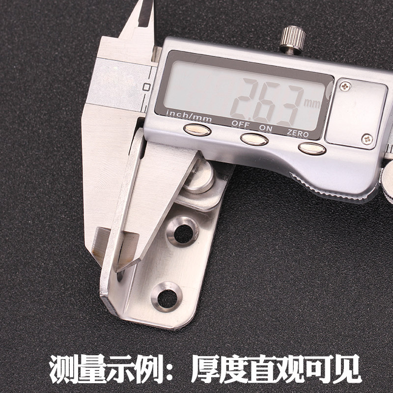 NBYT加厚不锈钢插销推拉门移门锁扣门扣门栓铁门木门搭扣明装卡扣_虎窝淘