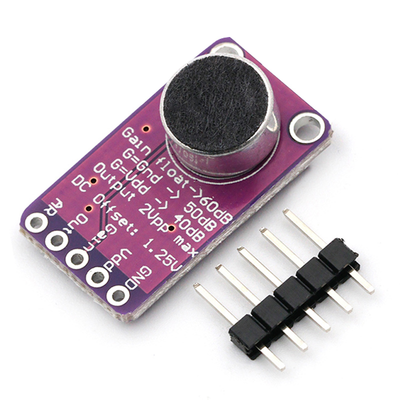 MAX9814麦克风放大器模块 MIC话筒声音放大/咪头传感器_虎窝淘