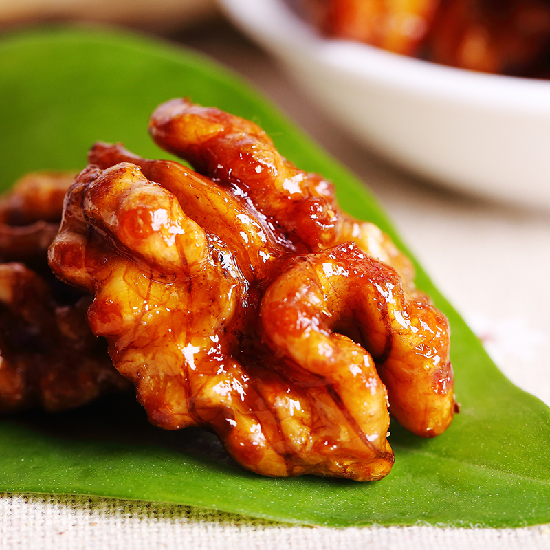 【老街口琥珀核桃仁158g】新货熟纸皮核桃小山核桃仁坚果孕妇零食_虎窝淘