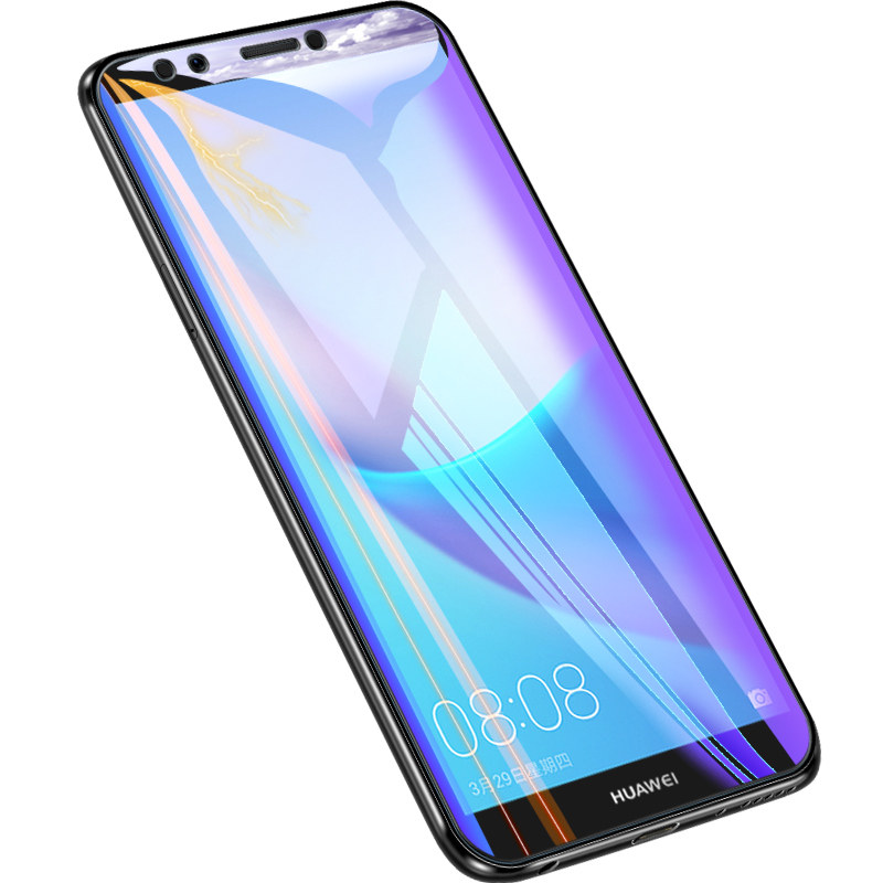 华为畅享9plus钢化膜畅想9s全屏荣耀畅享9手机9puls防抗蓝光9e无白边max覆盖jkm-al00防摔畅亨九贴膜送壳_虎窝淘