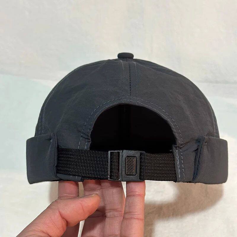Quick Dry Brimless Hat Lightweight Daily Beanie Mesh Beanie_虎窝淘