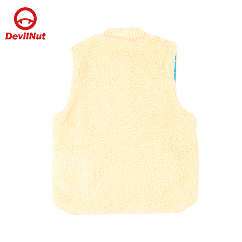 DEVIL NUT潮牌恶魔童装双面宽松马夹- KIDS男女同款AET_虎窝淘