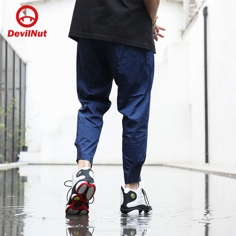 DEVIL NUT潮牌 DNS恶魔 2021夏季新款男女时尚宽松束脚卫裤 STO_虎窝淘