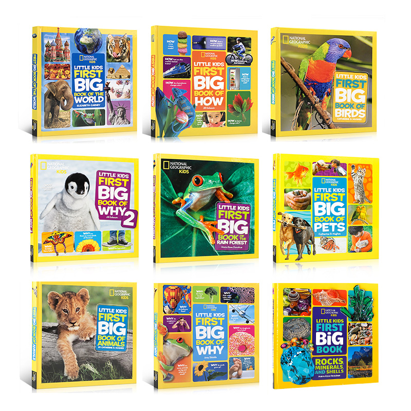 100元2件英文原版National Geographic美国国家地理少儿百科Little Kids First Big Book of ...
