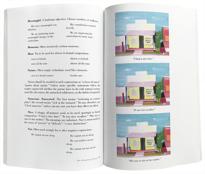 风格的要素 the elements of style进口精装英文原版 The Elements of Style Illustrated写作 ...