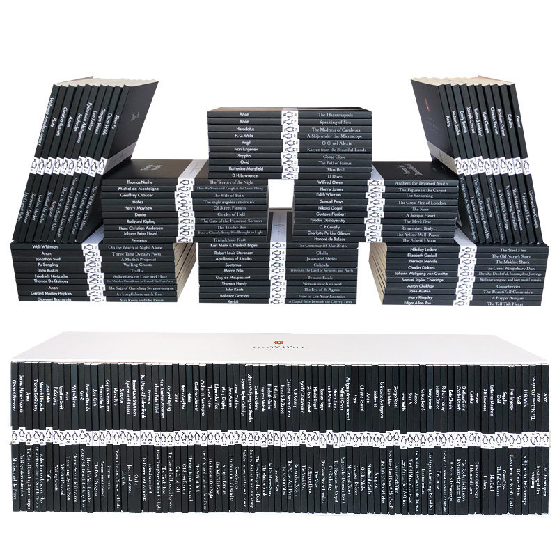 小黑书英文原版 Little Black Classics Box Set企鹅出版社正版80周年经典纪念套装80册Penguin ...