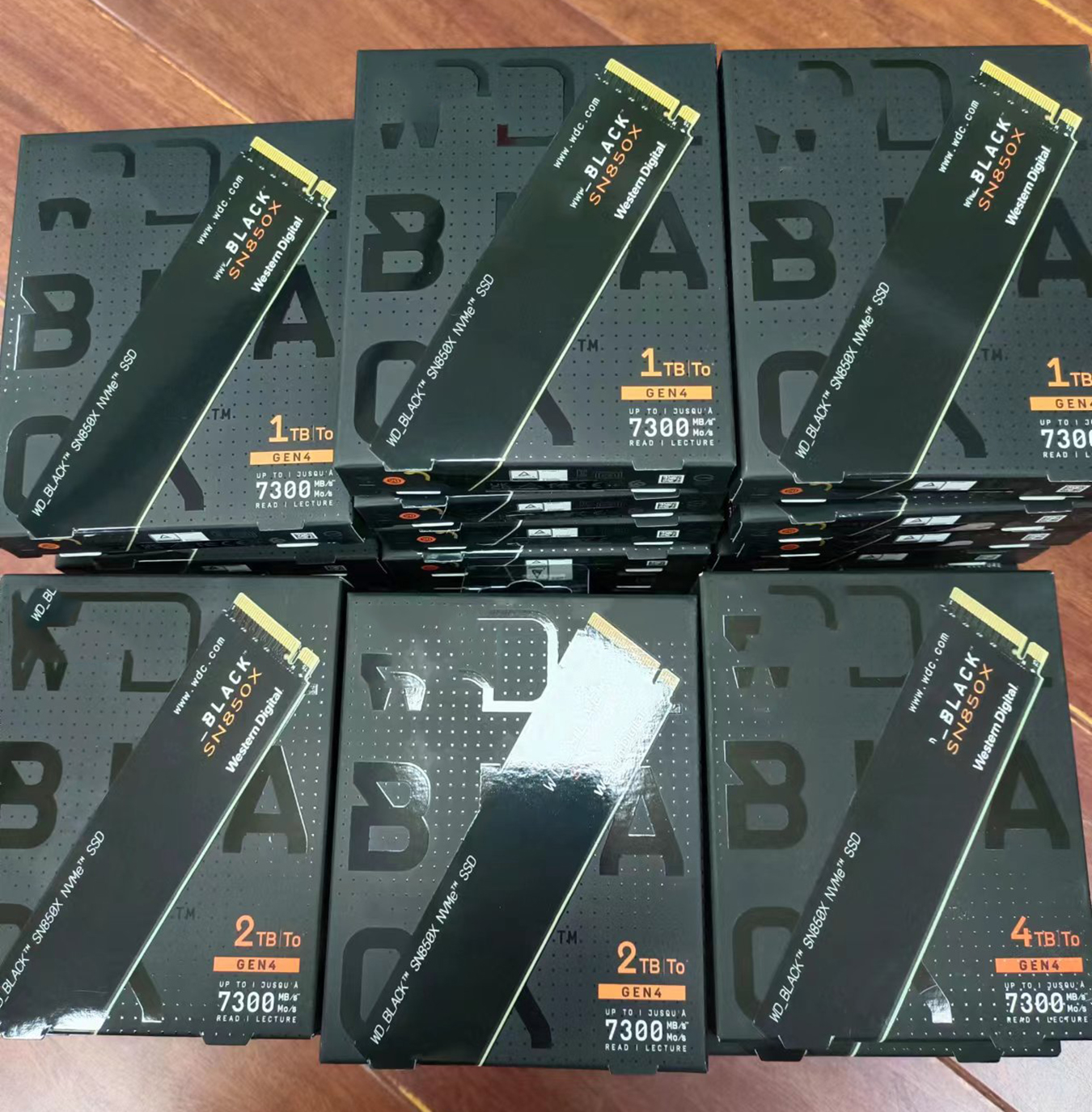 WD/西部数据 SN850X 4TB固态硬盘PCIE4.0 M.2 NVME电脑 SSD_虎窝淘