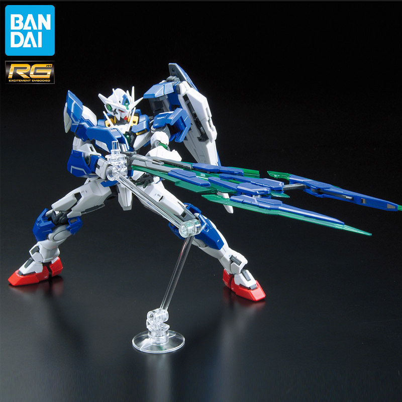 万代 RG 21 00Q量子敢达 GNT-0000 QAN[T] 1/144高达拼装模型_虎窝淘