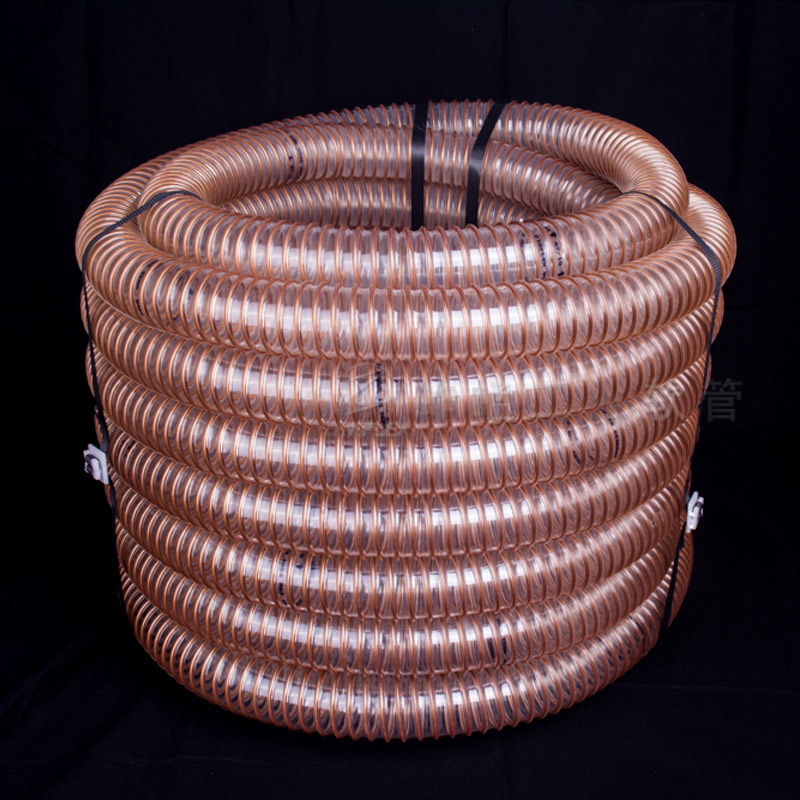 真空上料吸料防静电耐磨PU钢丝软管德国进口蚱蜢/ZIMFLEX 906S_虎窝淘