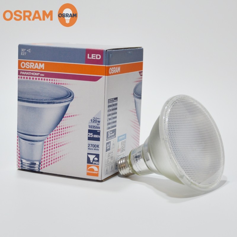 OSRAM欧司朗PAR38 LED灯泡反射灯杯15.2W可调光射灯酒店户外光源_虎窝淘