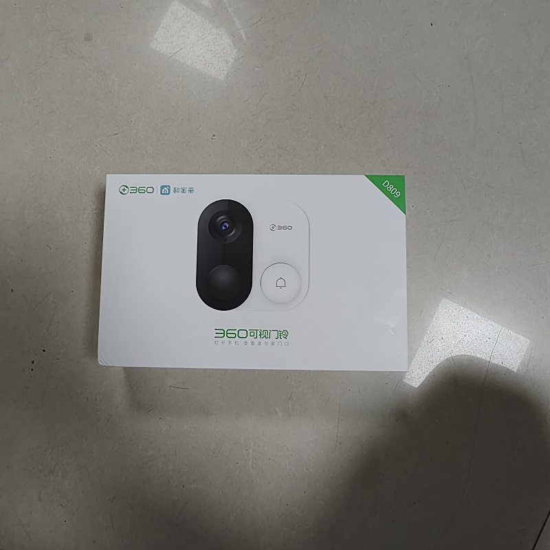 360可视门铃1C移动和家亲版本d809电子猫眼异常实时监控不能存储_虎窝淘