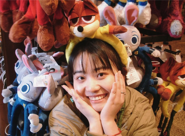 Rental Shanghai Disney genuine rental Judy Rabbit Fox headband couple ...
