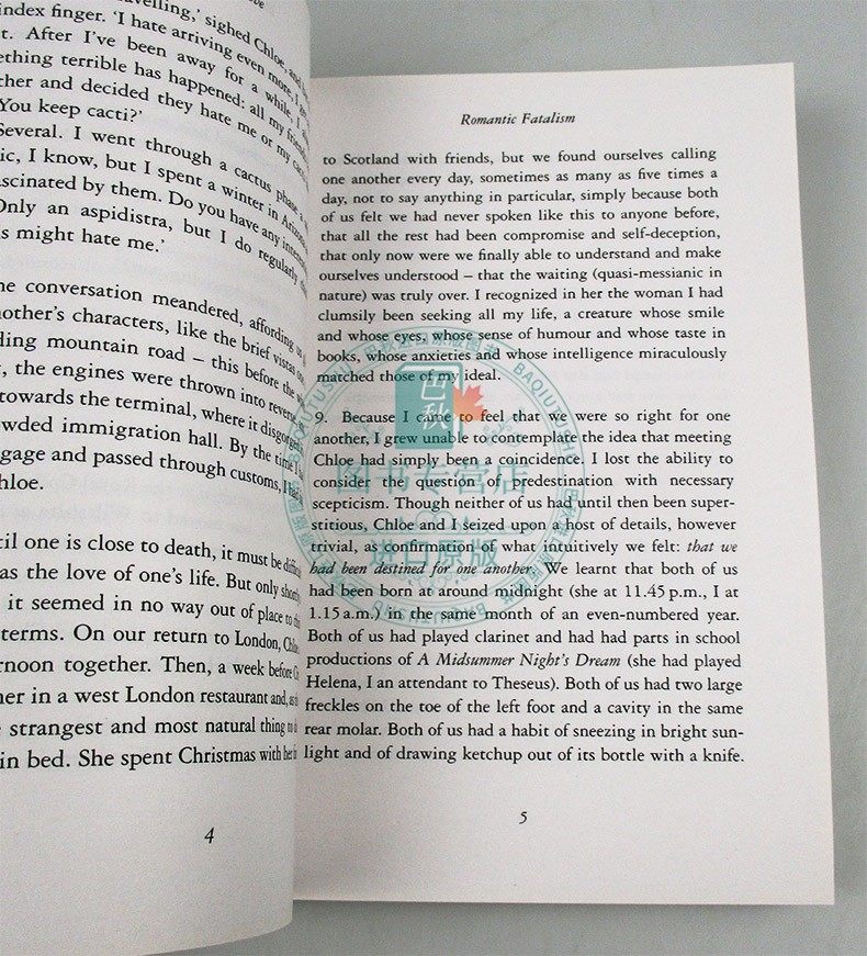 英文原版 Essays In Love阿兰德波顿爱情散文斗牛士经典爱情笔记英文版进口原版英语书籍 Alain de Botton_虎窝淘