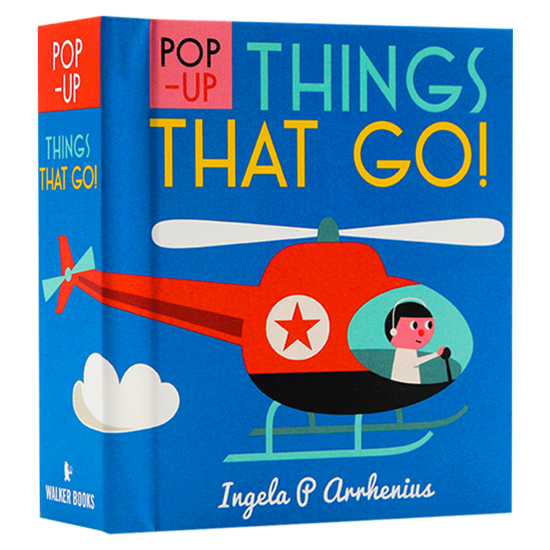 英文原版绘本 Pop up Things That Go交通工具启蒙立体小书英文版儿童英语启蒙认知精装进口原版书籍_虎窝淘
