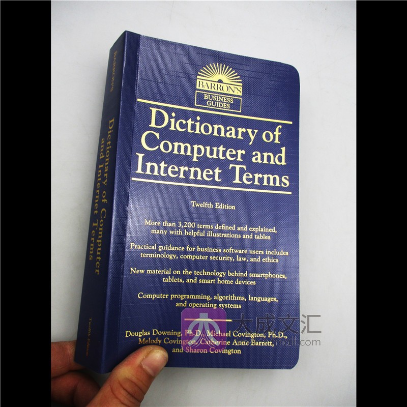 Dictionary of Computer and Internet Terms英文原版工具书籍巴朗计算机网络词汇词典英文版原版英语书_虎窝淘