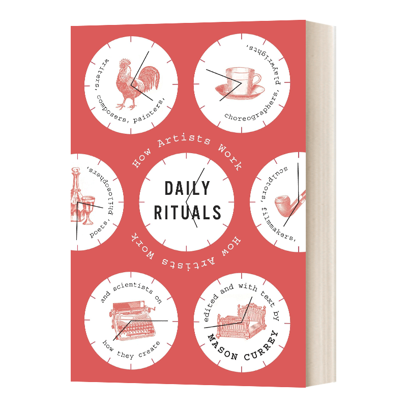 英文原版 Daily Rituals How Artists Work创作者的一天世界精装英文版进口英语原版书籍_虎窝淘