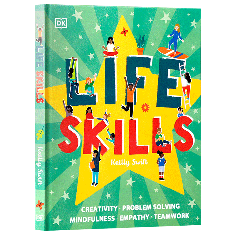 英文原版 DK Life Skills生活技能儿童生活知识百科全书精装全彩大开本儿童科普读物_虎窝淘