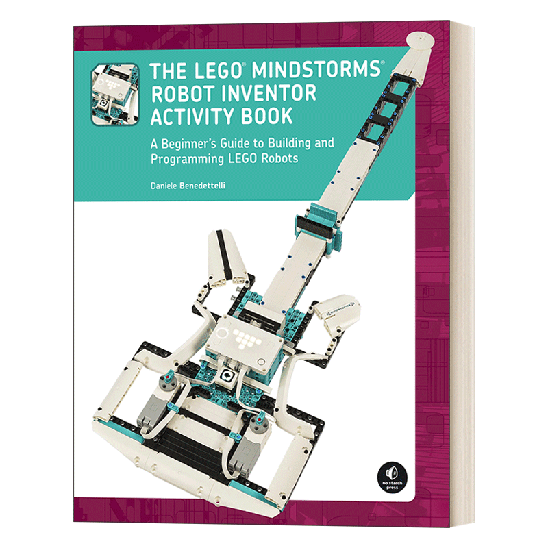 英文原版 The LEGO MINDSTORMS Robot Inventor Activity Book乐高Mindstorms机器人发明家 ...