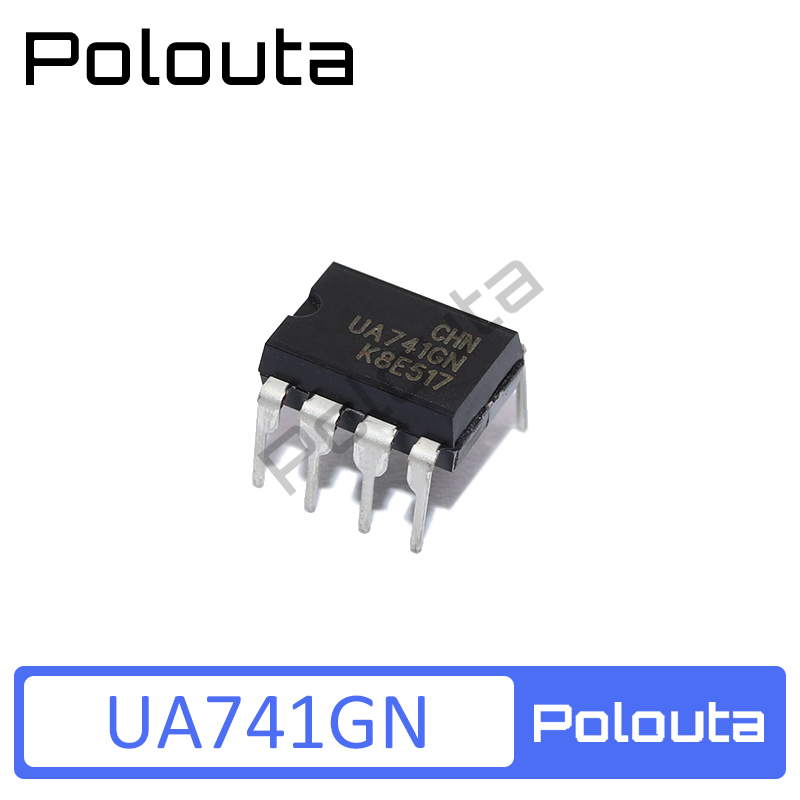 Polouta LM741CN UA741CN LM741 UA741GN运算放大芯片直插 DIP-8_虎窝淘