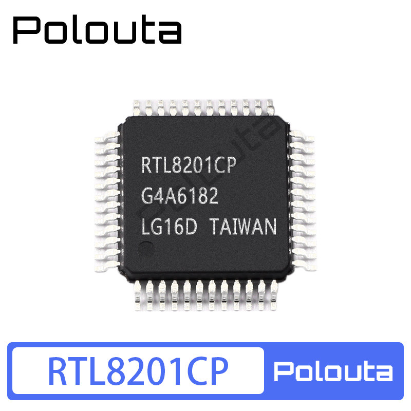 Polouta RTL8201CP RTL8201 LQFP-48快速以太网物理接收器IC_虎窝淘