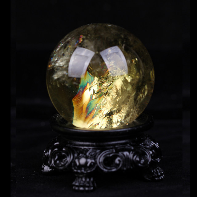6A Favorite Natural Brazil Crystal Ball Satsuk