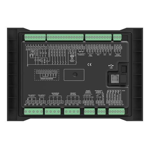 HGM9530 HGM9530N发电机组控制器市电并联控制模块Smartgen众智_虎窝淘