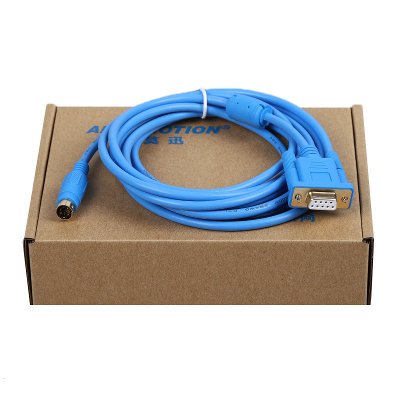 兼容台达PLC编程电缆EX/ES/EH/EC plc下载线串口232通讯DVPCAB215_虎窝淘