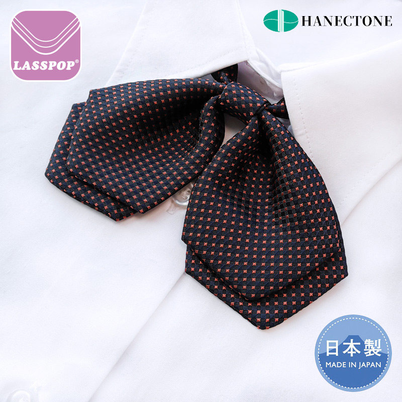 HANECTONE日本JK制服双层小尖角领结瀧野川同色领花蝴蝶结校供风_虎窝淘