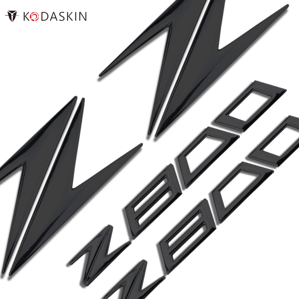 KODASKIN川崎Z800摩托车3M标志3D立体贴油箱贴软标贴纸贴花_虎窝淘