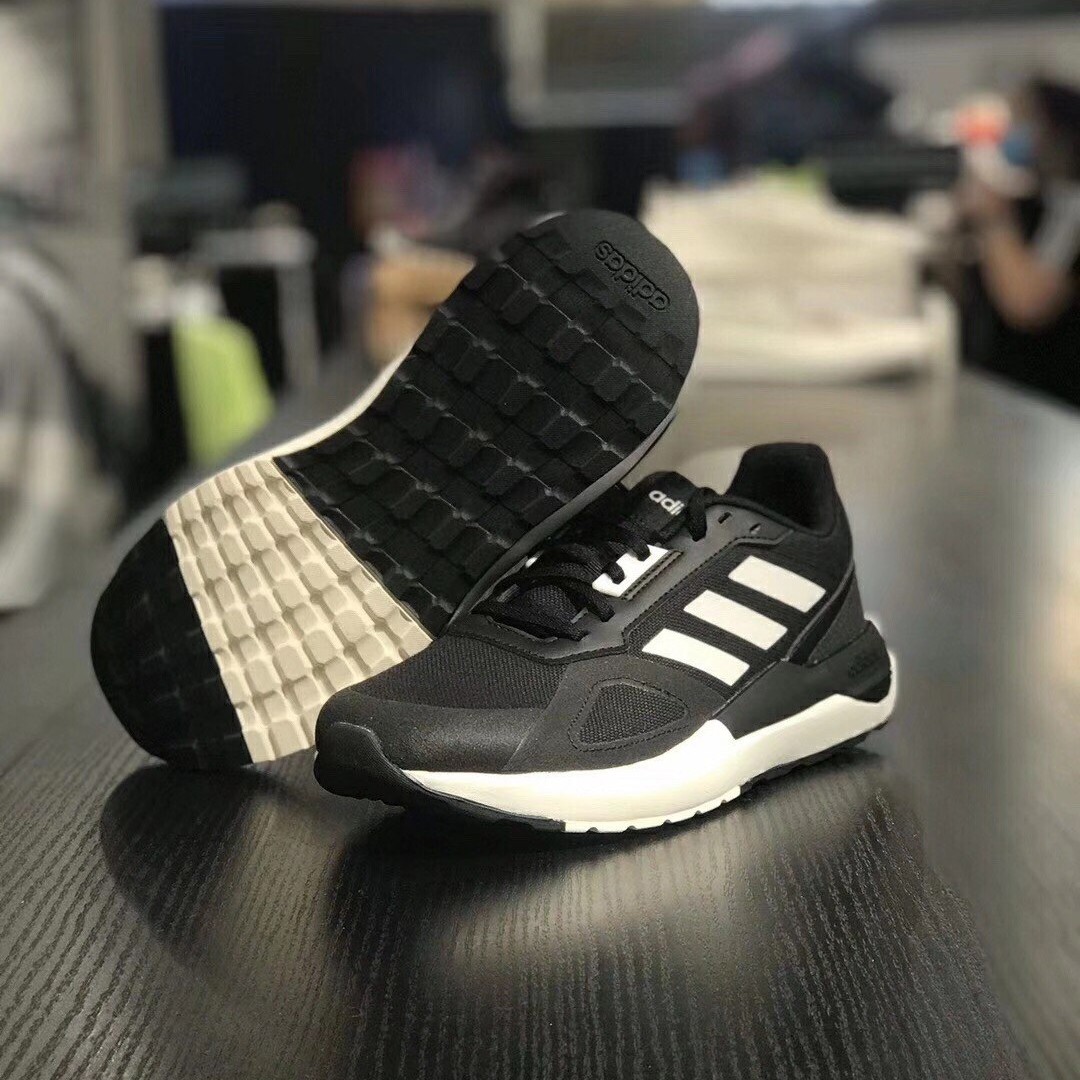 adidas阿迪达斯正品 RUN80S男子休闲缓震运动跑步鞋F34451_虎窝淘