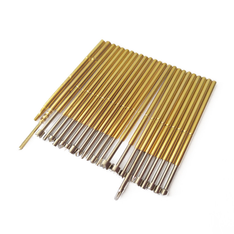 探针P100 R100测试针可伸缩弹簧顶针pcb电路板烧录芯片_虎窝淘