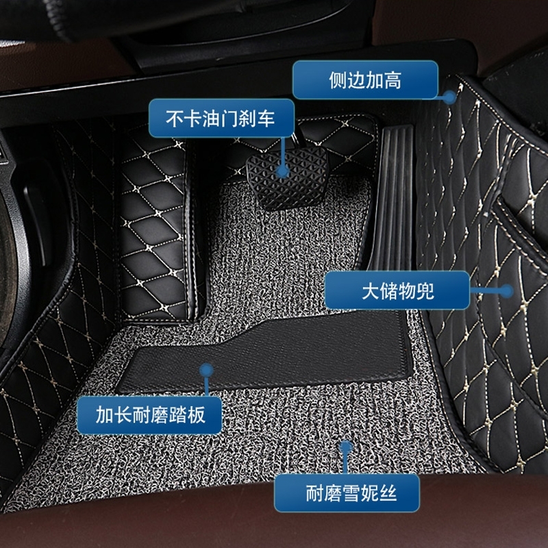 2017 18 19款凯迪拉克CTS/XTS/ATSL专用主驾驶单片全包围汽车脚垫_虎窝淘