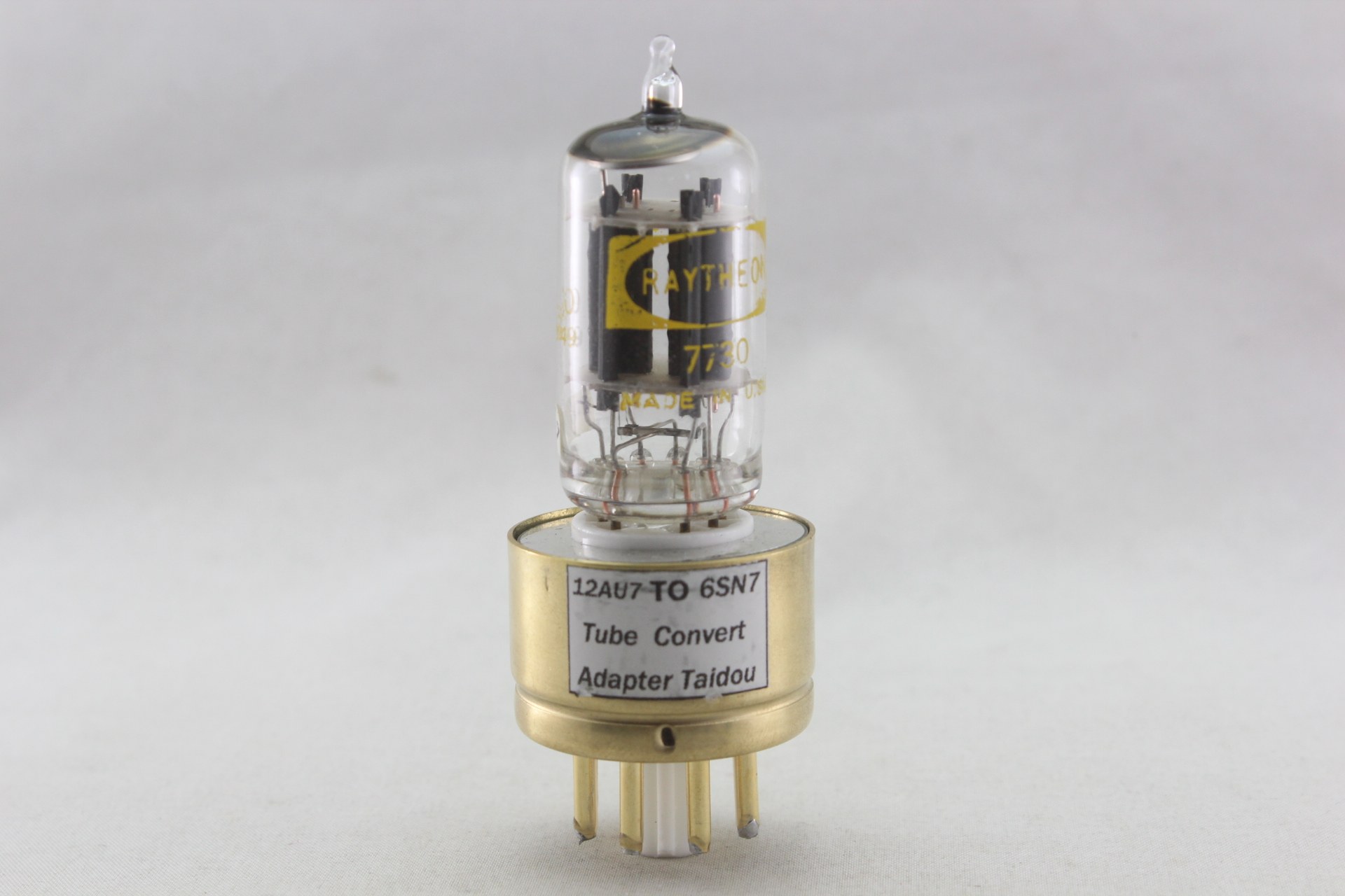 高级定制电子管镀金 12AU7/12AX7转6SN7转换座_虎窝淘