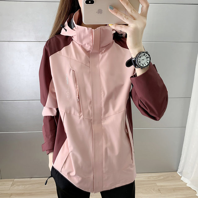 Tide brand single -layer jacket jacket female spring and autumn thin ...