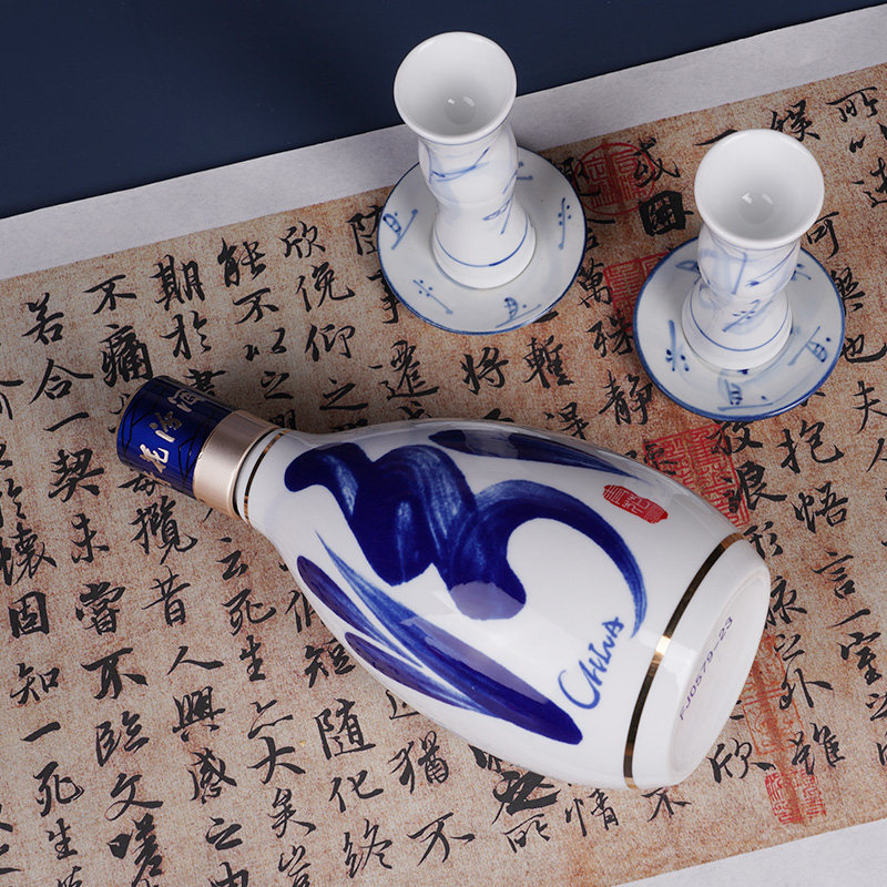 【官方正品】山西杏花村酒 53度青花30汾酒500mL*6瓶整箱装_虎窝淘