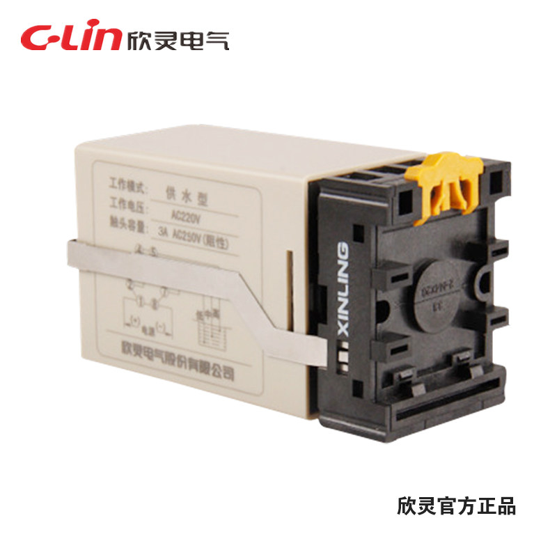 欣灵液位继电器HHY7G/P上水位箱池控制220380V24V排水供水JYB-714_虎窝淘