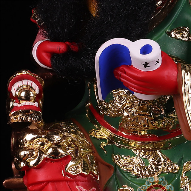 Guan Gong Buddha statue 8/16 inch reading Guan Gong sitting Guan Shu ...