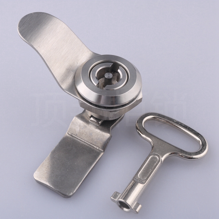 顶邦 MS705-18/30/50/62不锈钢圆柱锁户外机柜机柜铁皮柜垃圾箱_虎窝淘