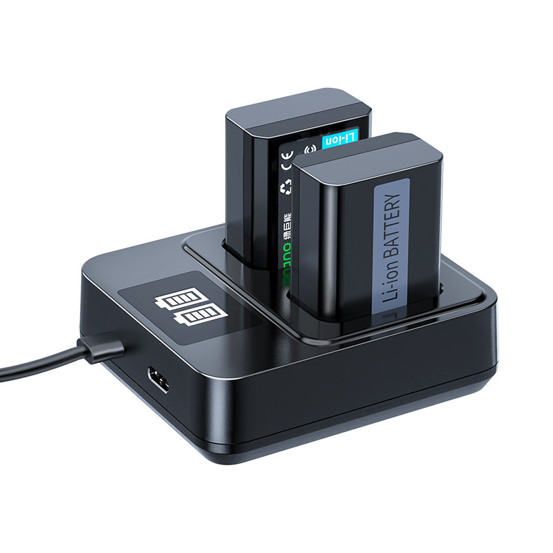 绿巨能np-fw50相机电池适用于sony索尼a6400 a6000 zve10 a6300 a7m2 a7r2 a6100 A5100 ...