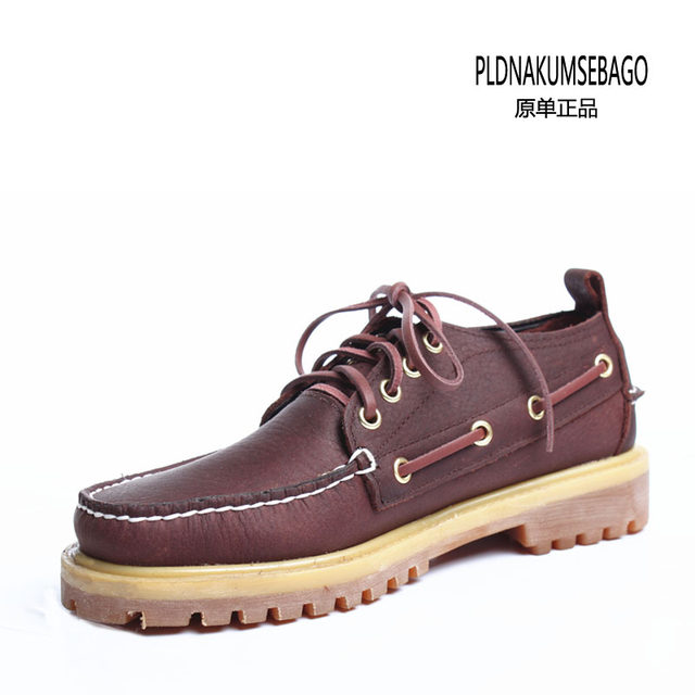 Japanese and Korean fashion brand PLDNAKUMSEBAGO casual leather shoes ...